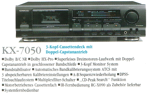 Kenwood KX-7050 | hifi-wiki.com