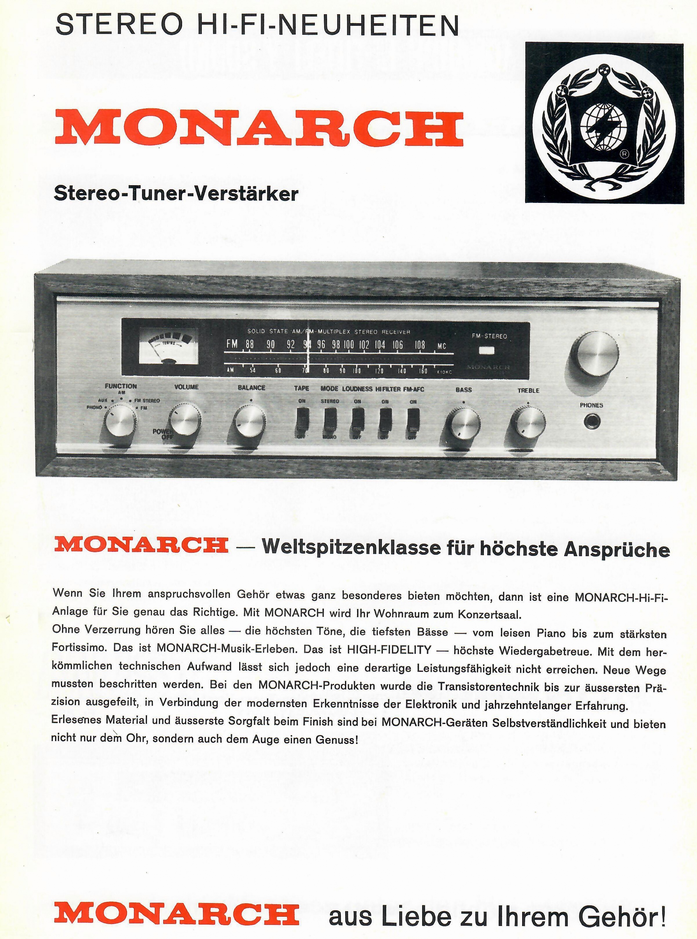 Monarch SAT-260 X | hifi-wiki.com