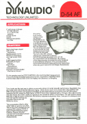 Dynaudio D-54 AF | hifi-wiki.com