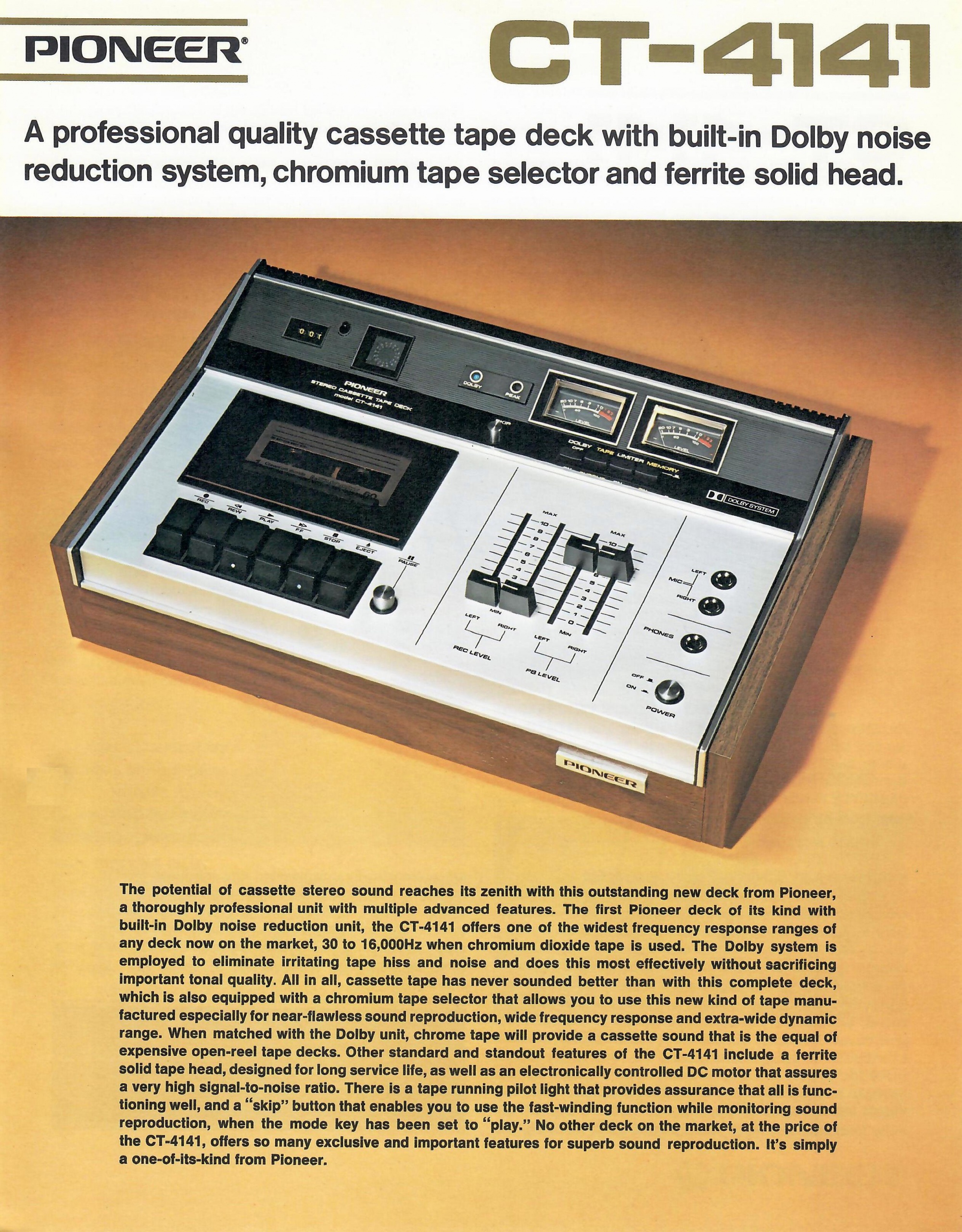 Pioneer CT-4141 | hifi-wiki.com