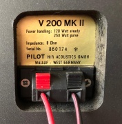 Pilot V 200 MK II | hifi-wiki.com